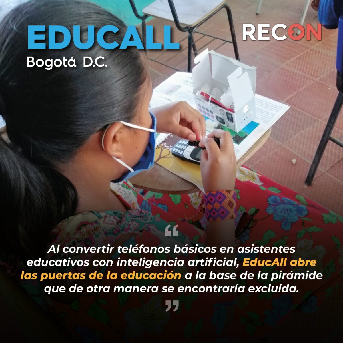 EducALL, la revolución de la educación con teléfonos básicos operados ...